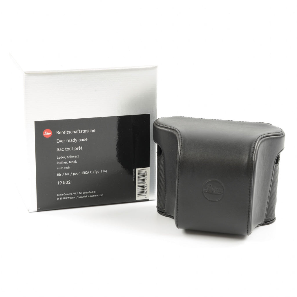 Leica Q Typ 116 Ever Ready Case Black Leather + Box